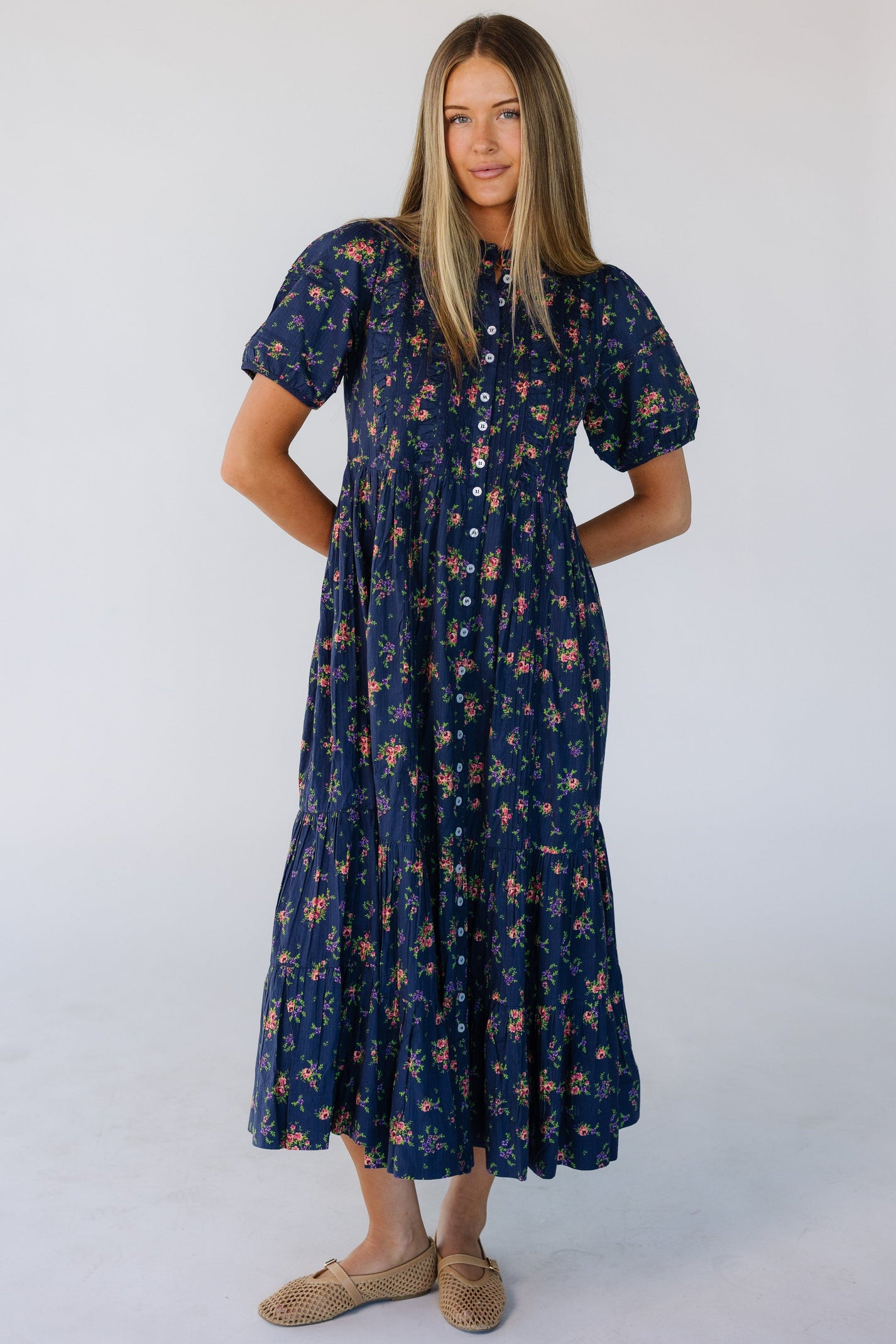 Citrus Flower Fields Spring Dress – Called to Surf